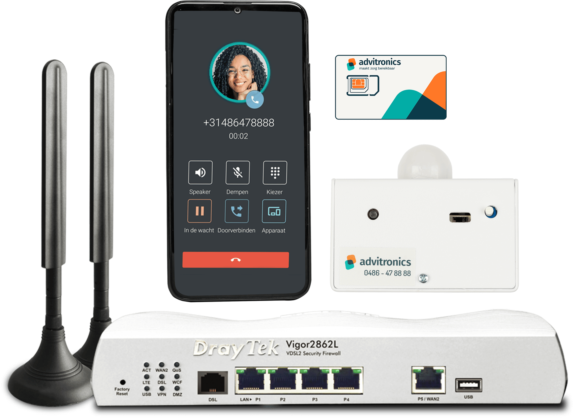 Altijd de juiste aandacht voor inkomende spoedoproepen binnen uw praktijk met de spoedzoemer